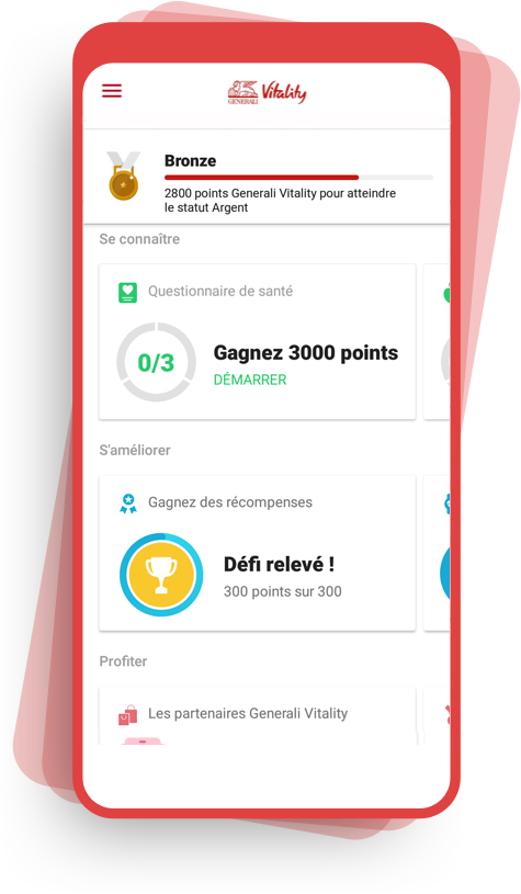 Generali Vitality, votre partenaire bien-être au quotidien